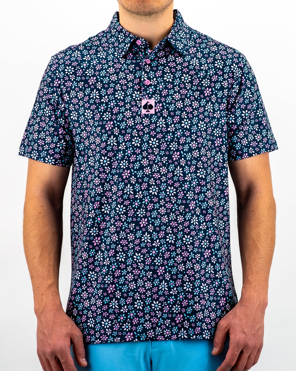 Men's Golf Polo - Daisy Daze